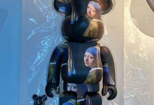 Bearbrick Vermeer Girl With A Pearl Earring 400