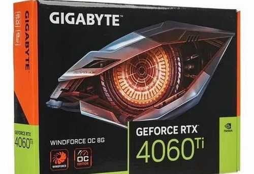 Новая gigabyte GeForce RTX 4060 Ti windforce OC