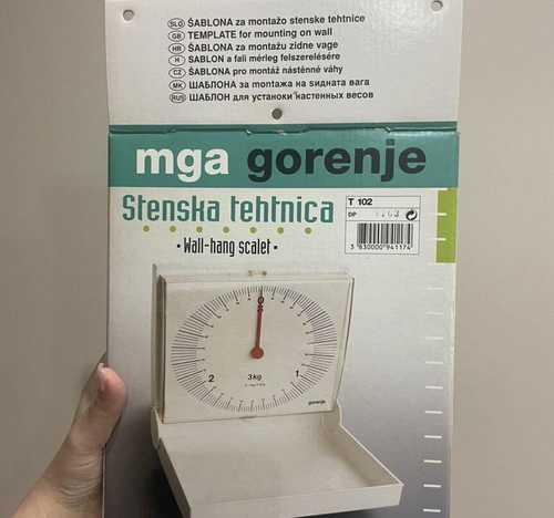 Весы кухонные gorenje новые