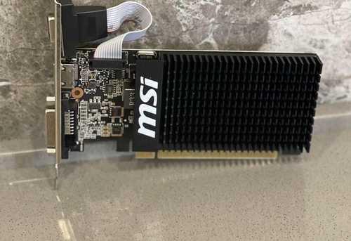 Видеокарта gt 710 2gb в исполнении msi