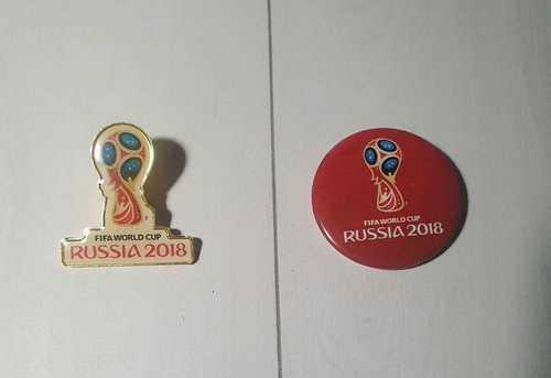 Значки Чемпионата мира по футболу/FIFA 2018