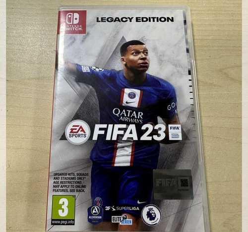 Картридж Nintendo Fifa 23 legacy edition