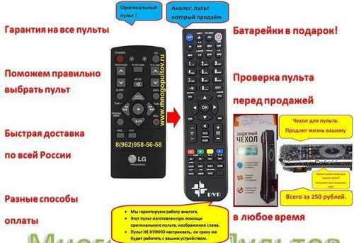 Пульт для LG AKB36086220, AKB36086221