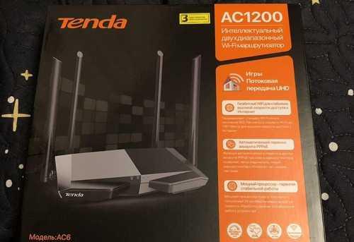 Двухдиапазонный роутер Tenda AC6 1200