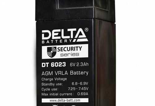 DT 6023, Батарея для дежурных систем Delta DT