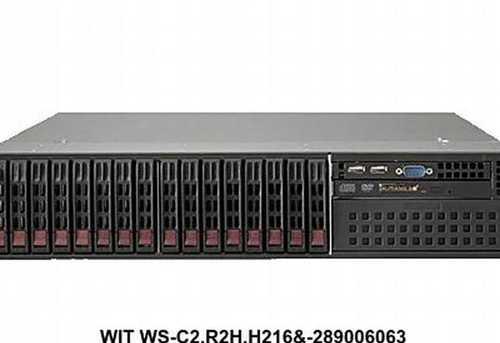 Сервер Supermicro WIT WS-C2.R2H.H216-289006063