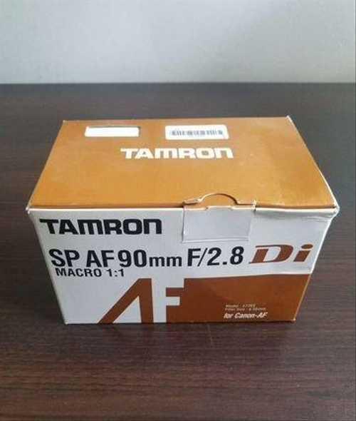 Объектив tamron для canon sp af 90mm f/2.8