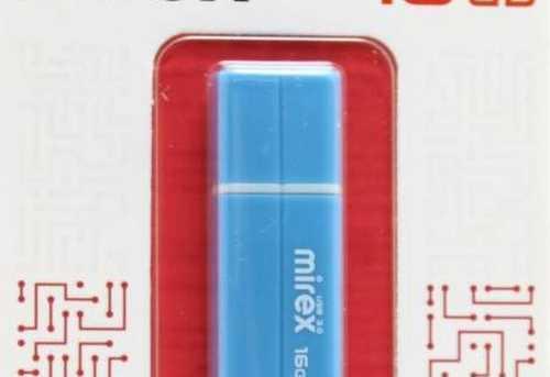 USB флешка Флешка 16 гб 3.0 Mirex Line Blue