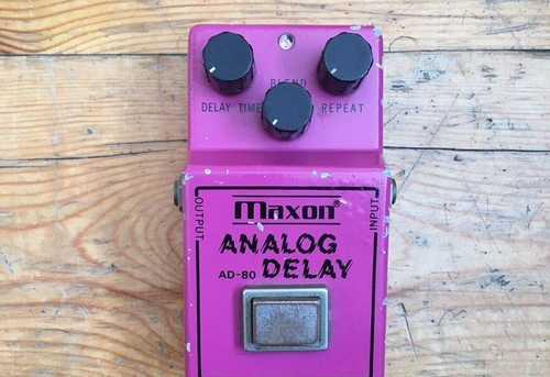 Гитарная педаль Maxon AD-80 Analog Delay