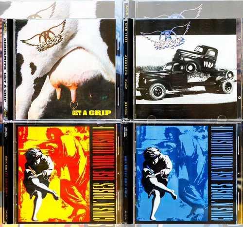 CD Диски Aerosmith, Guns N' Roses Рок-Музыка