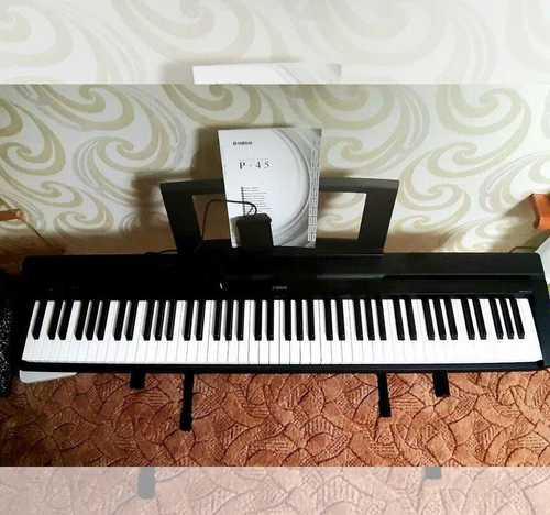 Цифровое пианино Yamaha P-45