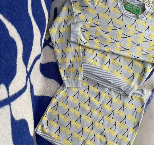 Джемпер и юбка united colours of benetton