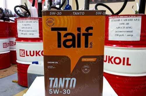 Моторное масло Taif Tanto 5W-30 PAO синтетика