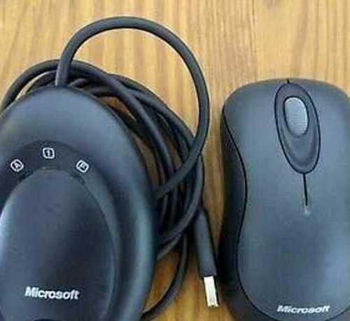 Беспроводная мышь Microsoft Wireless Optical Mouse