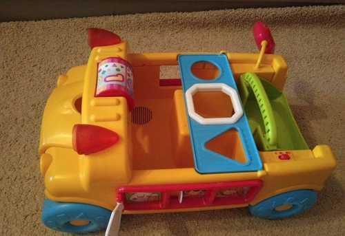 Развивающий автомобиль Fisher price, автобус