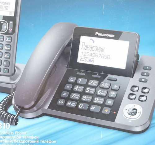 Стационарный тaлефон Panasonic KX-TGF310