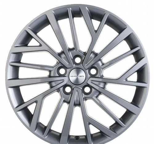 Khomen Wheels KHW1717 7x17 5x114.3 ET37 DIA66.5 G-Silver