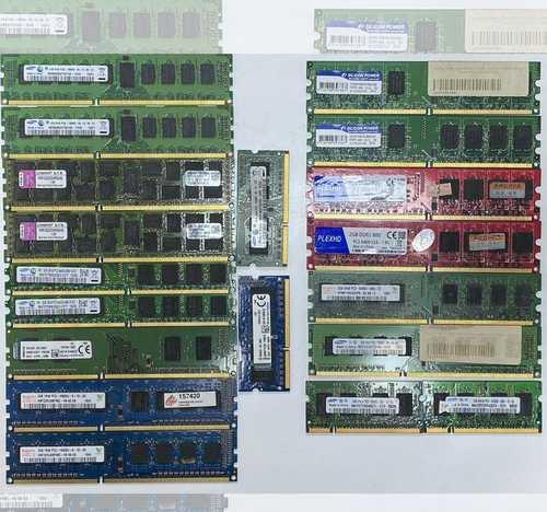 Оперативная память ddr2, ddr3 2gb, 4gb