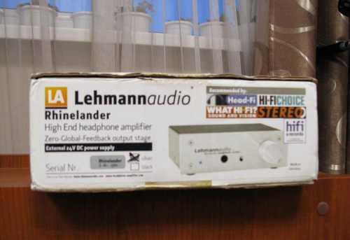 Усилитель для наушников / пред-усилитель lehmann