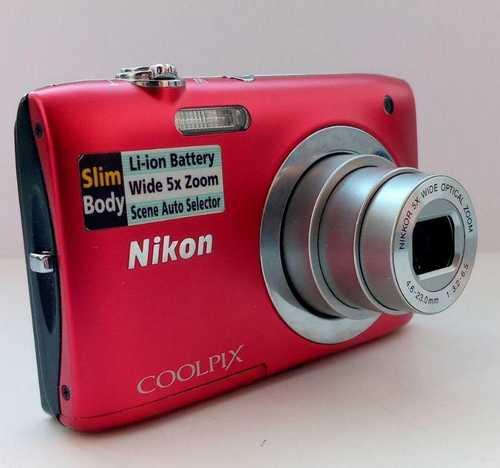 Фотоаппарат цифровой мыльница Nikon coolpix s 2700