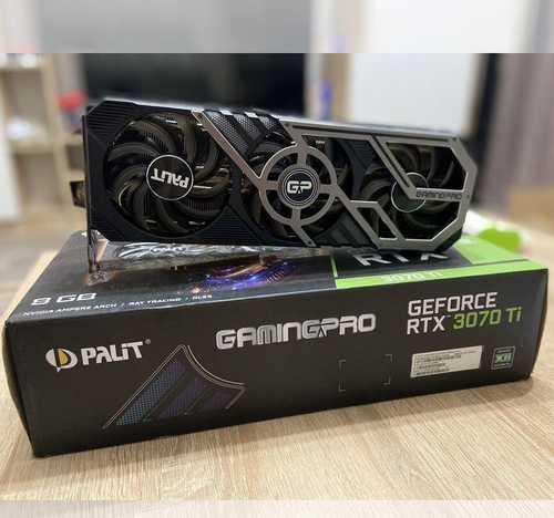 Видеокарта Palit GeForce RTX 3070Ti GamingPro