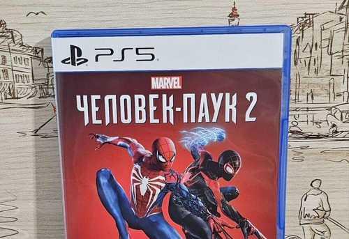 Человек паук 2 ps5 spider-man 2 ps5 диск русский