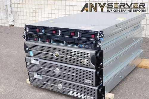 Серверы Dell 2650, 2950, HP DL320 G6, DL360 G6