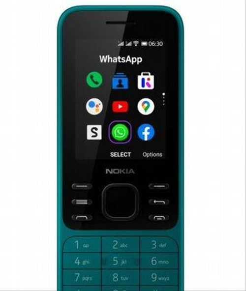 Сотовый телефон Nokia 6300 4G Green 2.4" GSM