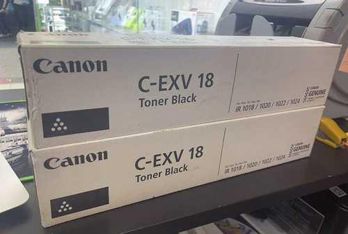 Картридж тонер Canon C-EXV 18 новый оригинал