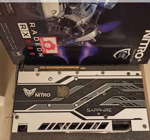 Видеокарта rx580 4gb sapphire nitro