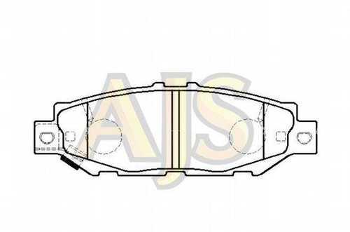 CTR Тормозные колодки задние Toyota JZX100 JZX110