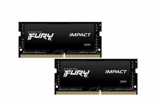 Память оперативная DDR4 SO-dimm 16Gb (2x8Gb) Kings