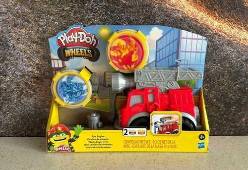 Новый набор Play-Doh Wheels Пожарная машина мини