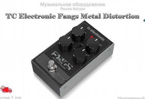 TC Electronic Fangs Metal Distortion педаль