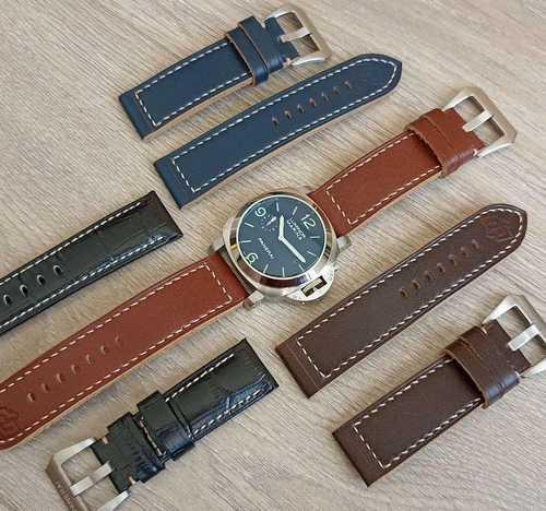 Ремешки для panerai luminor marina