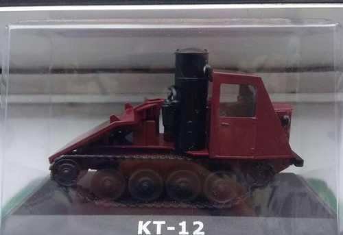 Модель трактора кт-12 Hachette 1:43