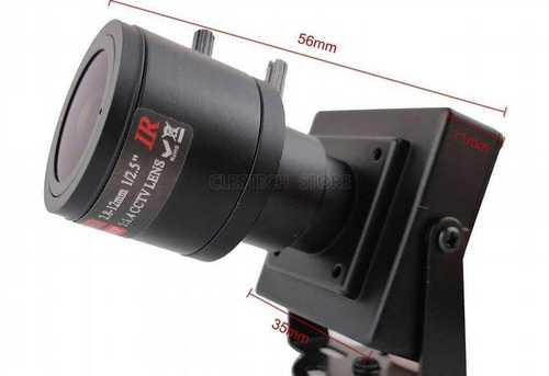 Мини-камера видеонаблюдения 2,8 мм-12 мм 800TVL H