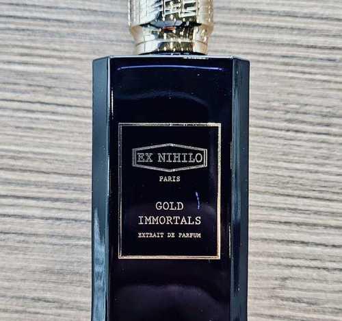 Ex Nihilo Gold Immortals extrait de parfum 100мл