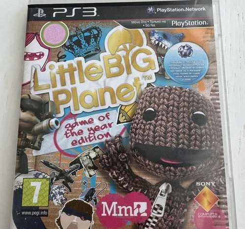 Little big planet ps3 диск