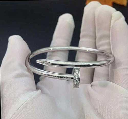 Браслет Cartier из белого золота 0,68ct