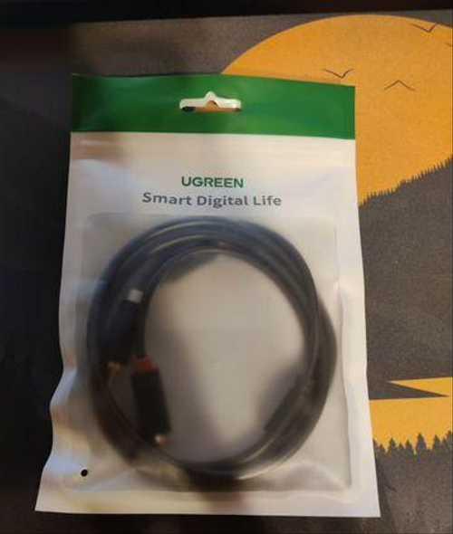 Ugreen 3.5 male - 2rca male 1m