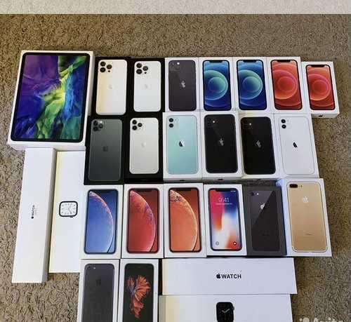 Коробки от apple iPhone/iPad/apple watch