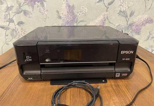 Мфу принтер Epson XP 600