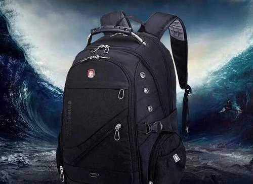 Рюкзак SwissGear Швейцария Black 8820 + наушники