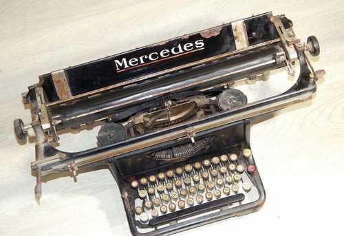Печатная машинка мерседес 1925-1930 год mercedes