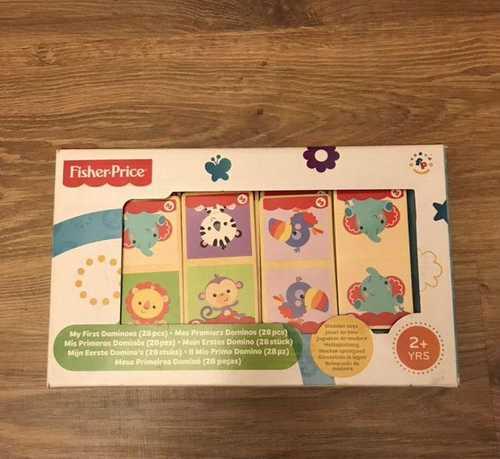 Деревянное домино fisher price
