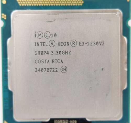 Процессор xeon E3 1230 v3