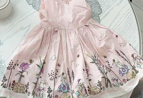 Красивое нарядное платье для девочки 12-18 месяцев