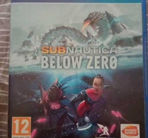 Subnautica below zero ps4 диск