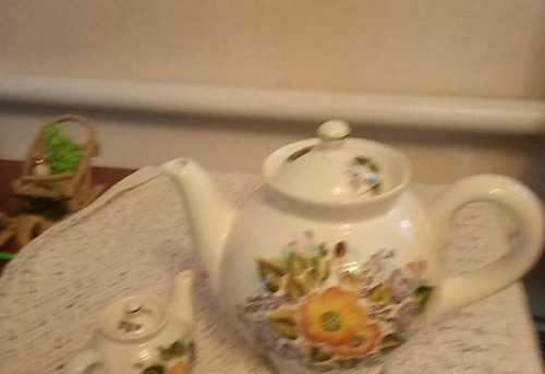 Чайник с семикаракорской росписью